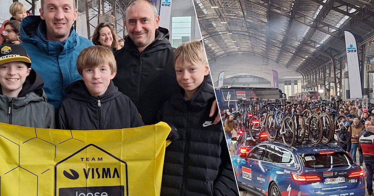 Wachten op Wout en Tiesj: Omloop Het Nieuwsblad trekt héél veel volk ...