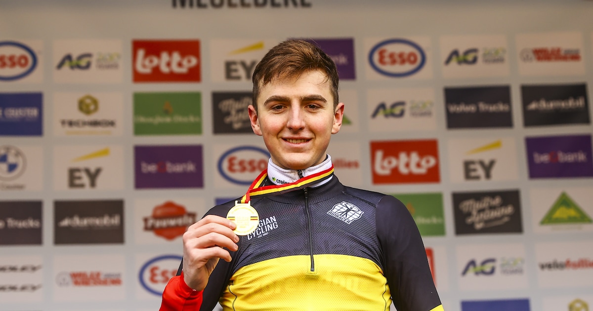 Emiel Verstrynge tweede maal Belgisch kampioen bij de beloften ...