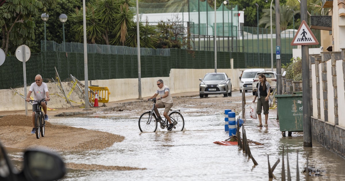 Overstromingen in Zuid-Spanje na hevige regenval, ook Valencia en Ibiza ...