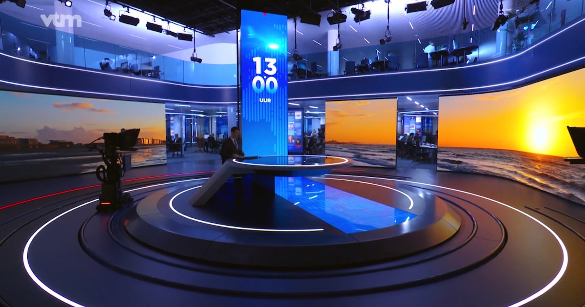 Uitzending van ‘VTM Nieuws’ abrupt onderbroken door technische storing | TV | HLN.be