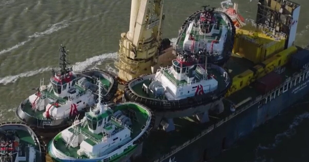 Eerste elektrische sleepboot voor Haven van Antwerpen en Zeebrugge ...