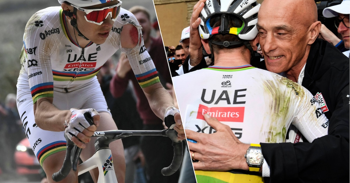 Ploegleiding UAE ziet Tadej Pogacar liever niet Parijs-Roubaix rijden ...