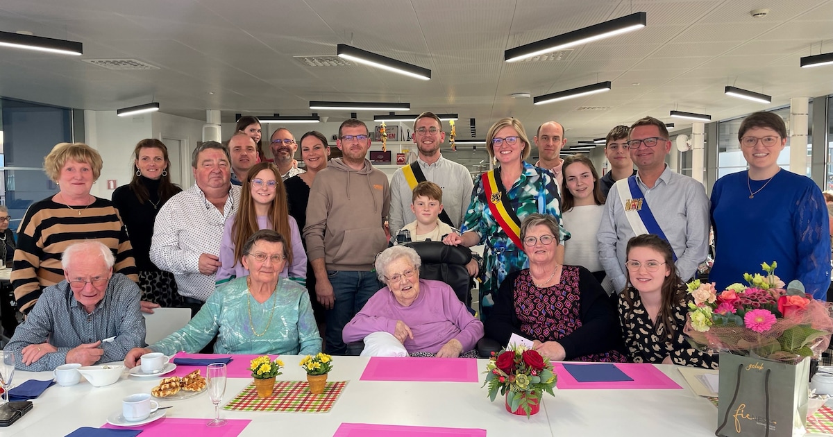 Jarige Marcella Verstraete (102) is meteen de oudste inwoner van ...