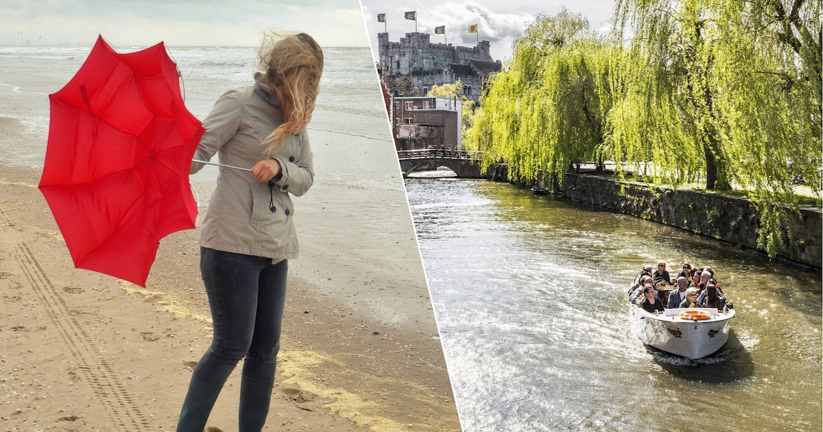 WEERBERICHT. Vandaag nog code geel voor wind, zaterdag gaan we opnieuw ...