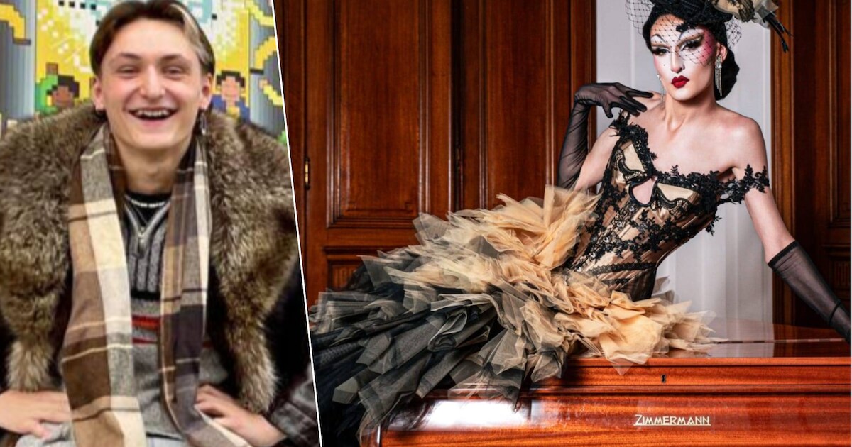 Hoe Valentin (20) als dragqueen Caramelle schittert, tegen alle ...