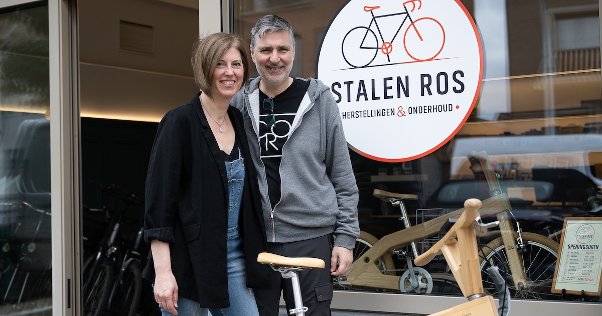 NET OPEN. Van kledingsector naar eigen fietsenzaak: Michael (56) en ...