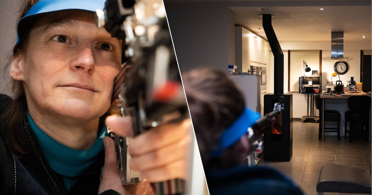 “Als ik thuis train, weet mijn man dat hij uit de buurt moet blijven ...