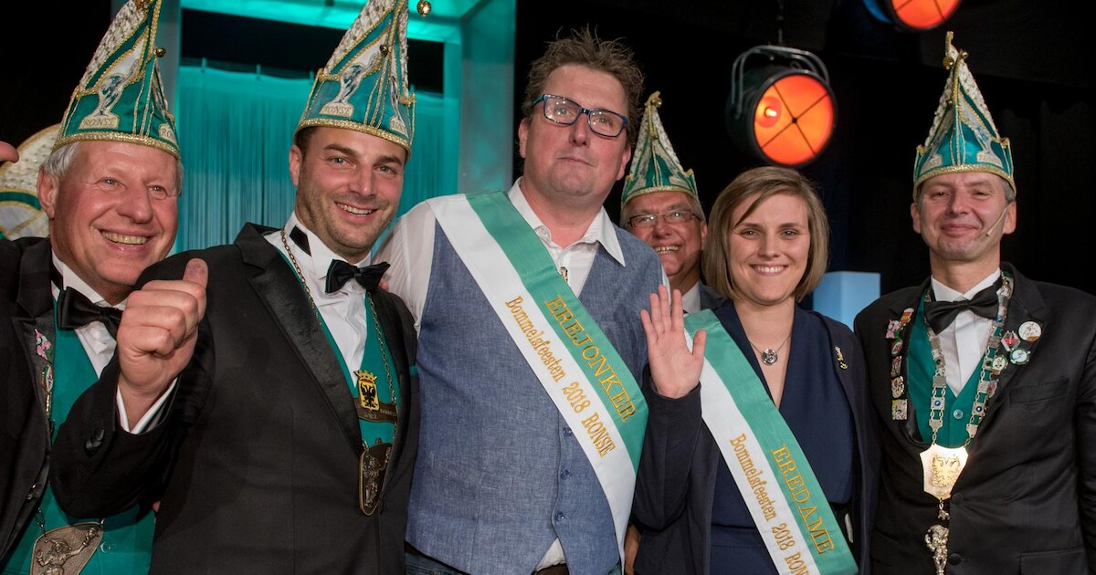 Christophe en Caitlynn zijn Erejonker en Eredame | Ronse | hln.be