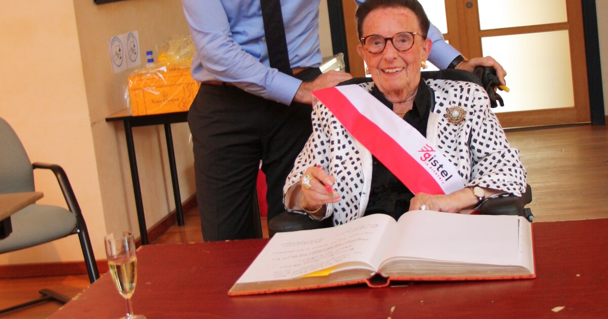 LEVENSVERHAAL. Marie-Hélène Defever (99), de dame die ‘haar’ Gistel een ...