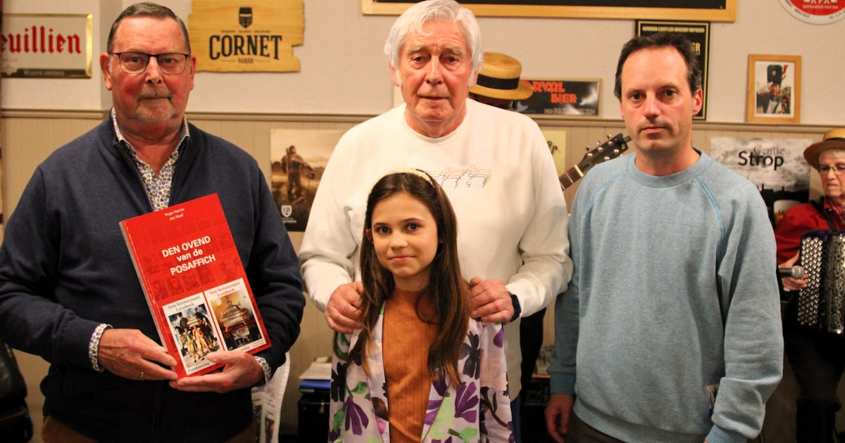 Jan Neef en Hugo Hernie gieten traditie van de Lembeekse Paasaffiche in ...