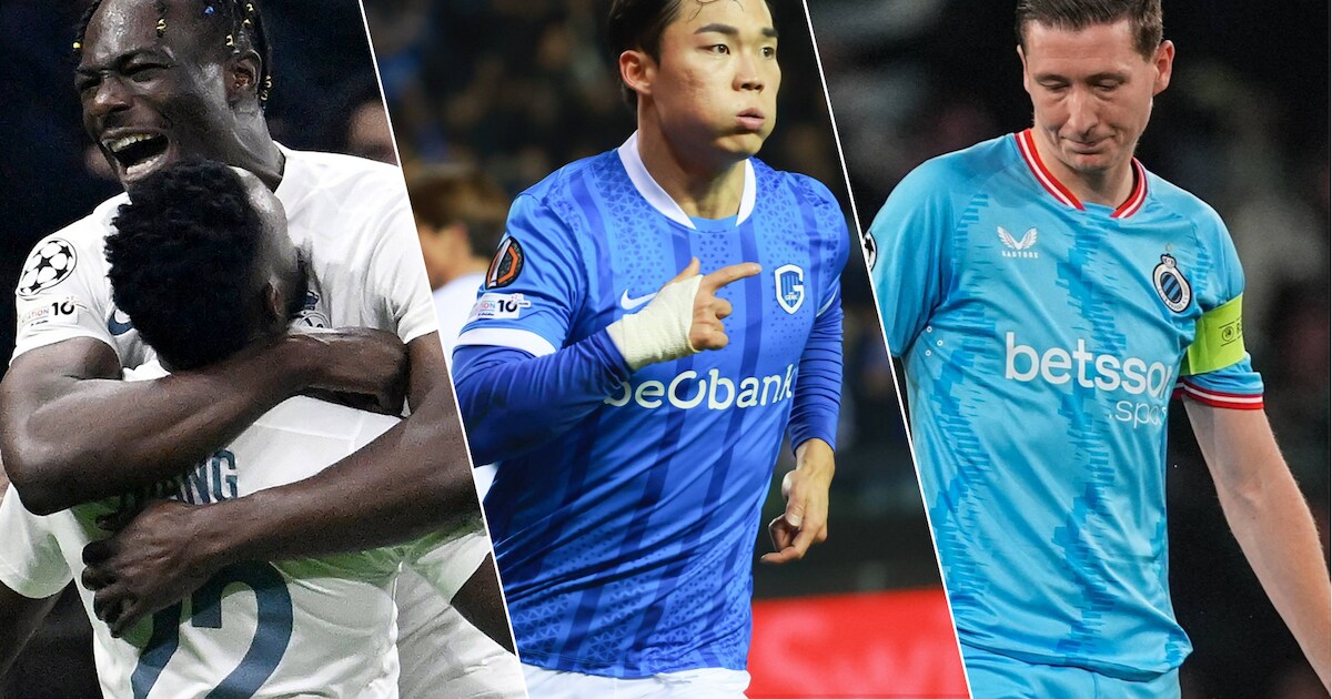 Gouden punten dankzij Genk en Union, maar nederlaag Club Brugge is ...