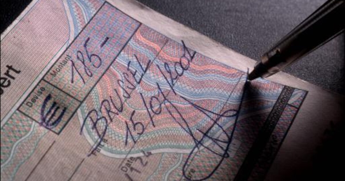 Cheque enkel nog populair in Malta, Cyprus en Frankrijk | Economie | hln.be