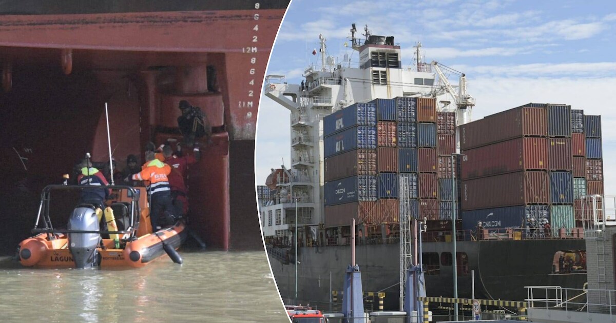 Twee verstekelingen verstoppen zich 12 dagen in CGM-containerschip ...