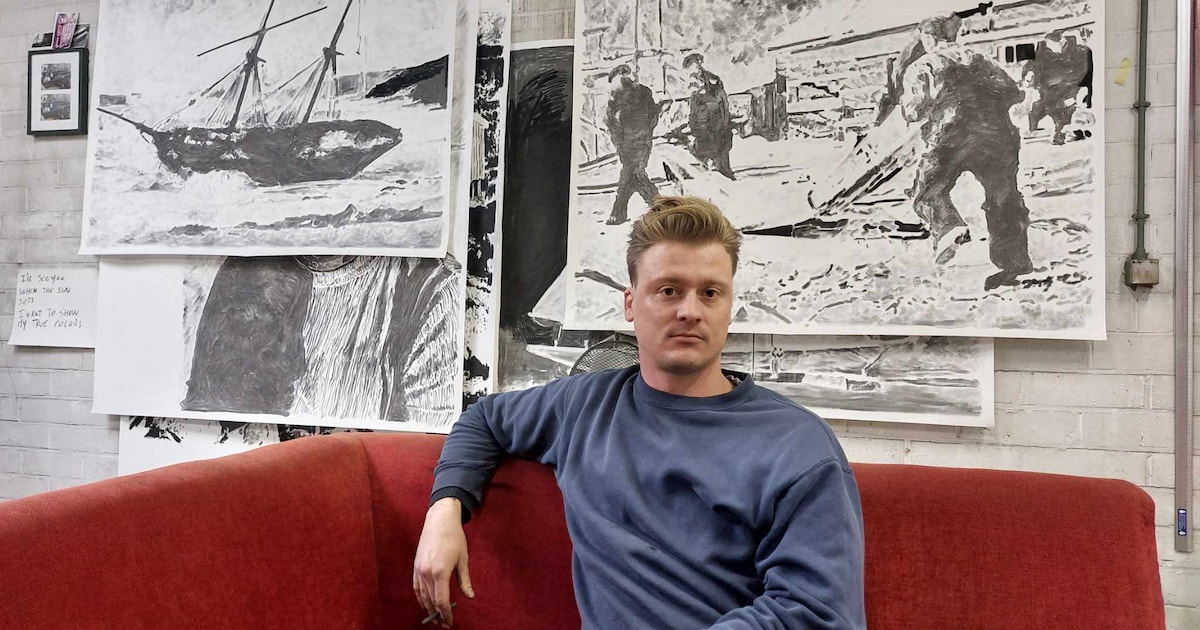 Joren (29) vertaalt zijn voorliefde voor scheepsvaart in ...