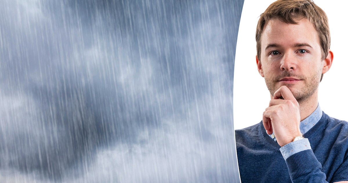 Moeten we volgende week vrezen voor een waterbom? Weerkaarten ...