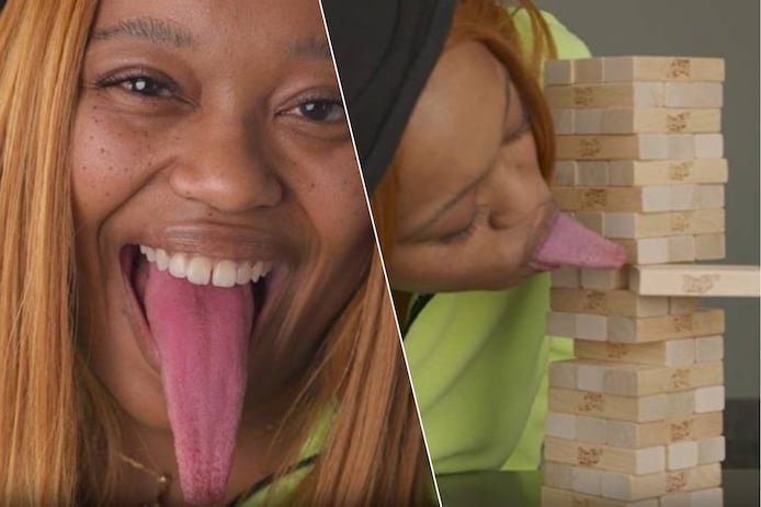 Chanel heeft langste vrouwentong ter wereld: “Heerlijk als mensen zich ...