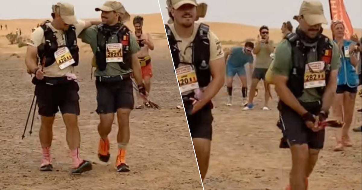 Missie volbracht: Average Rob en broer Arno bereiken finish van ...