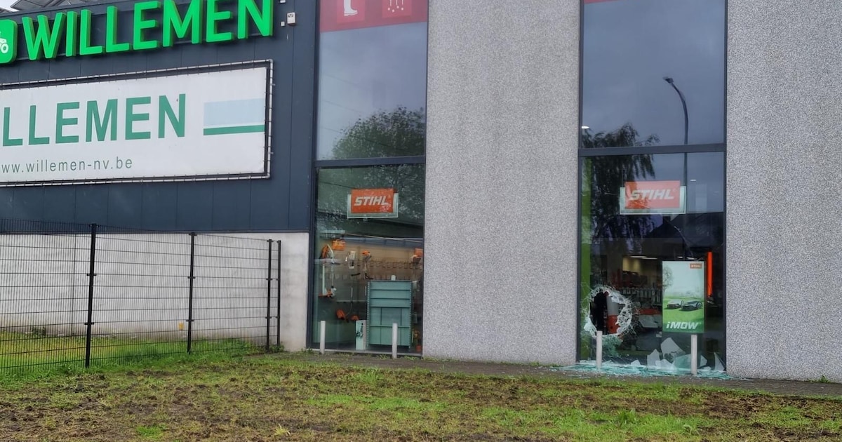 Dieven stelen groot aantal tuinmachines bij Willemen in Kontich: “En ...