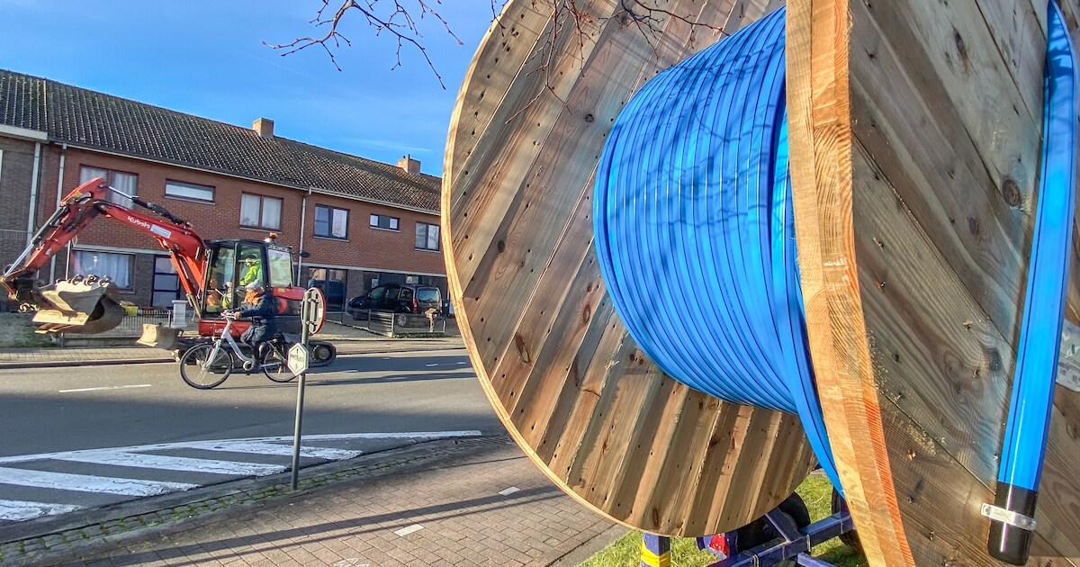 Fiberklaar gebruikt paasvakantie voor werken met verkeersimpact | Mol ...