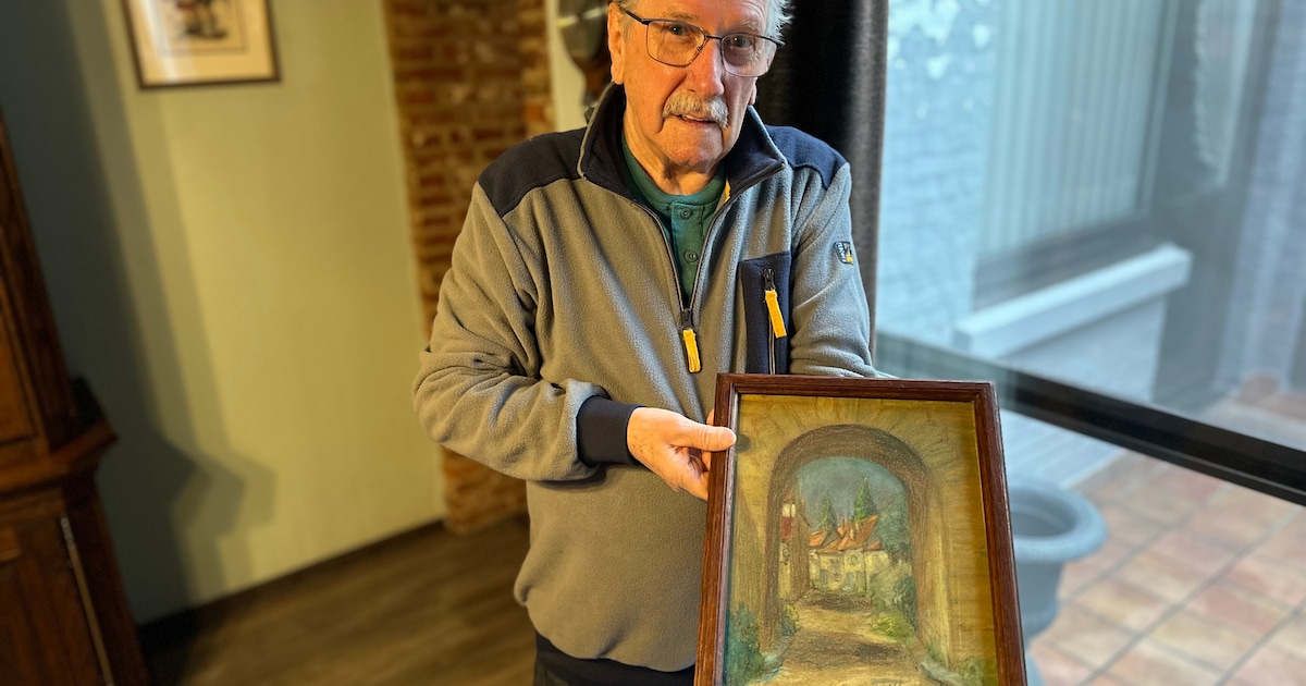 Jean (84) scoort opnieuw kunstschat voor slechts 2,50 euro: “Tekening ...