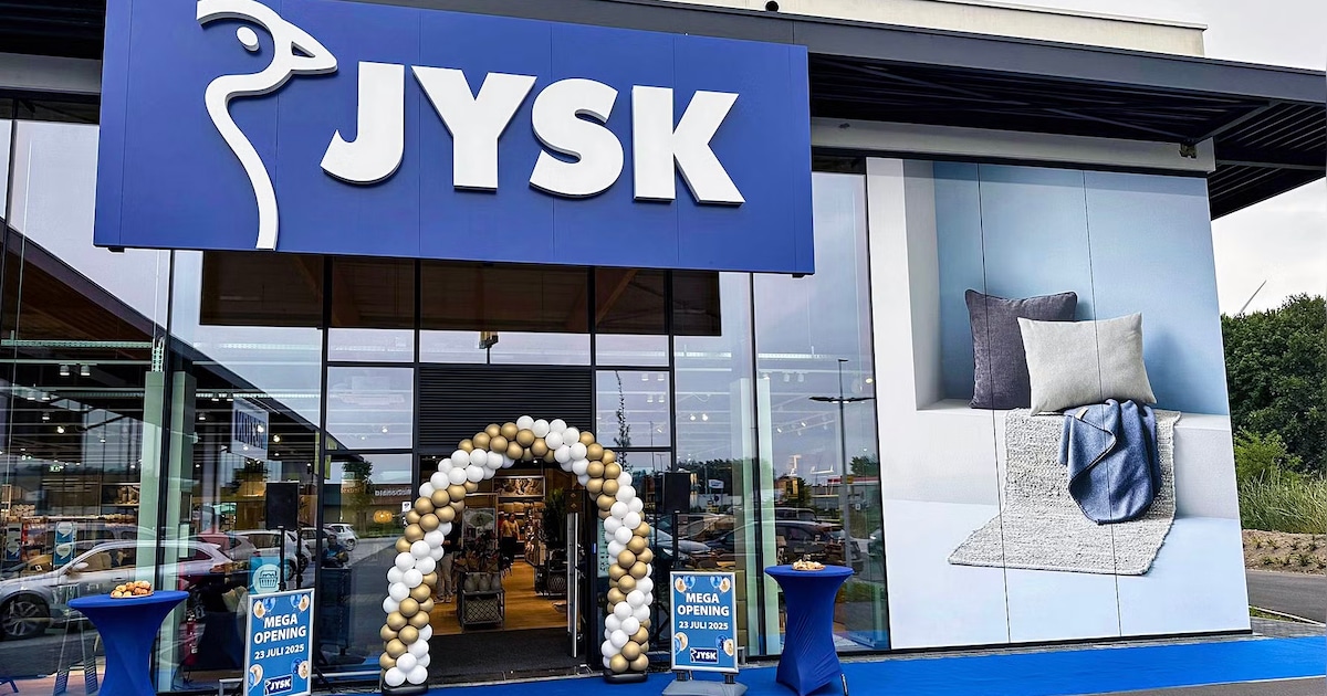 JYSK opent deuren van nieuwe vestiging in Lokeren | Regio | HLN.be