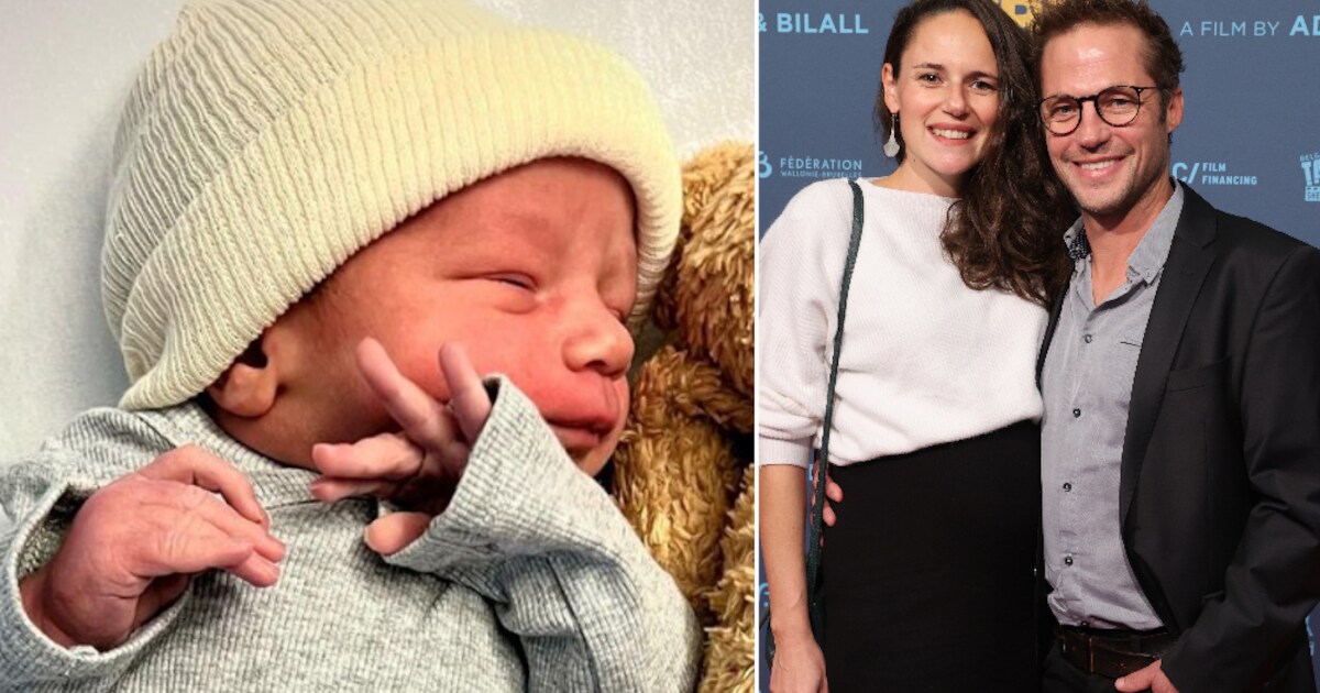 “Hier ben ik dan”: Mathias Coppens en vriendin Linn verwelkomen zoontje ...