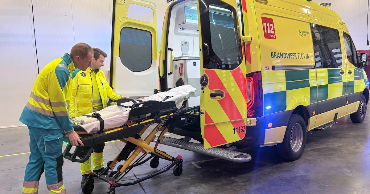 AI-toepassing in gloednieuwe ambulance Brandweer Fluvia maakt ...