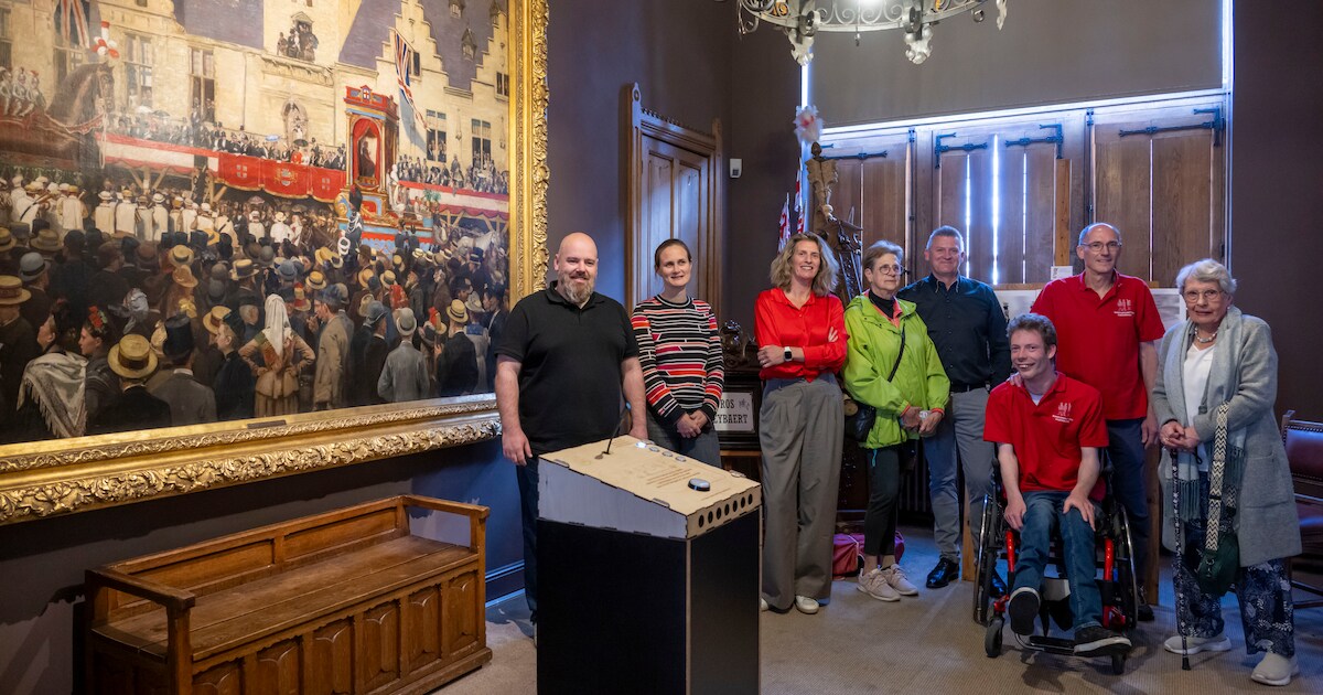 In stadhuis kan je nu ook praten met een schilderij: “Artificiële ...