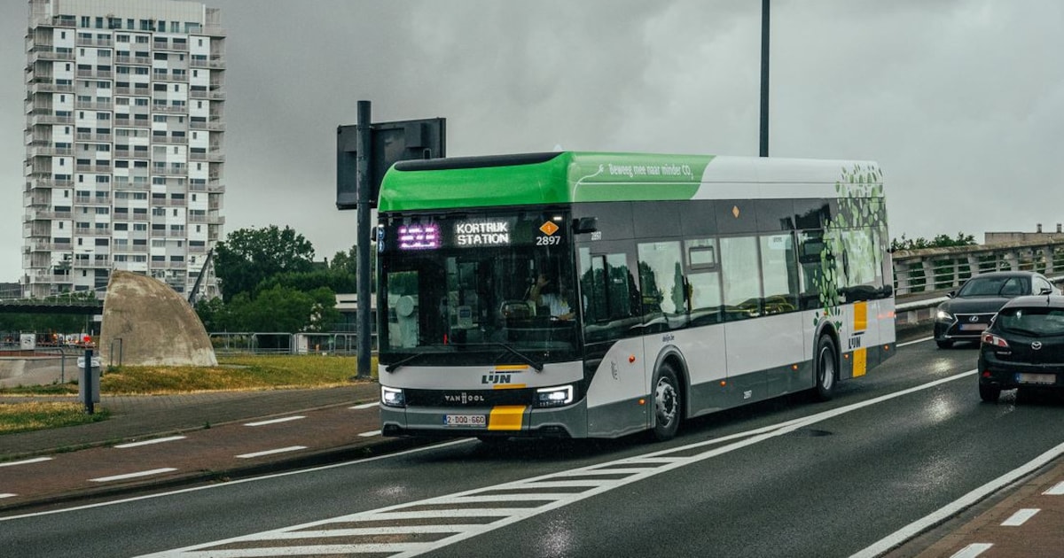 Ja, elektrische bussen van De Lijn kunnen door nieuwe wegtunnel ...