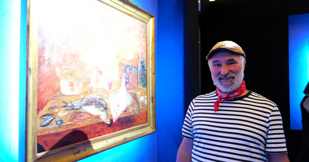 Bekende marktkramer Luc ‘Vis’ Mariën (66) vertelt in Het Kunstuur over ...