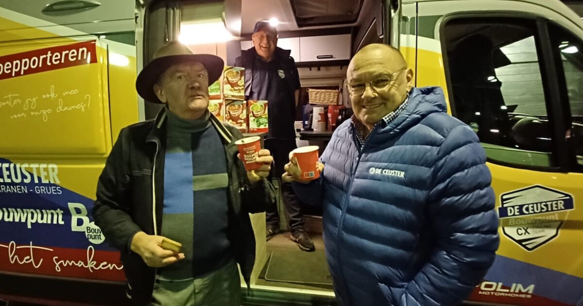 Veldritlegende Roland Liboton (68) terug op ‘zijn’ Druivencross om soep ...
