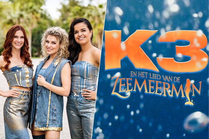 Hanne, Marthe en Julia eind 2024 voor het eerst samen op het grote scherm in nieuwe film ‘K3 en ...