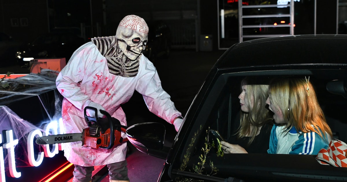 Carwash De Wasbeer doet klanten opnieuw huiveren tijdens Halloween ...