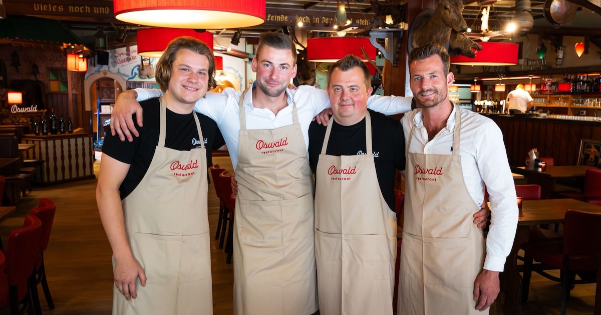 Gilles, Ward, Sander en Ruben blazen restaurant Oberbayern nieuw leven ...