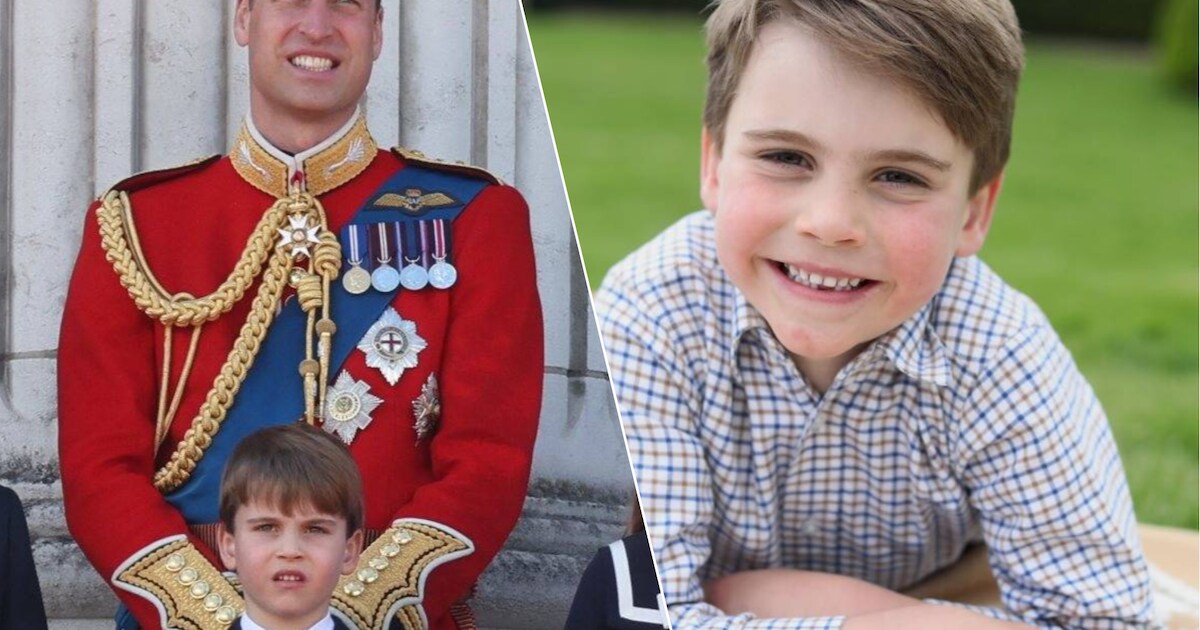 Prins William onthult nieuwe hobby van zoontje Louis: “Ik loop de hele ...