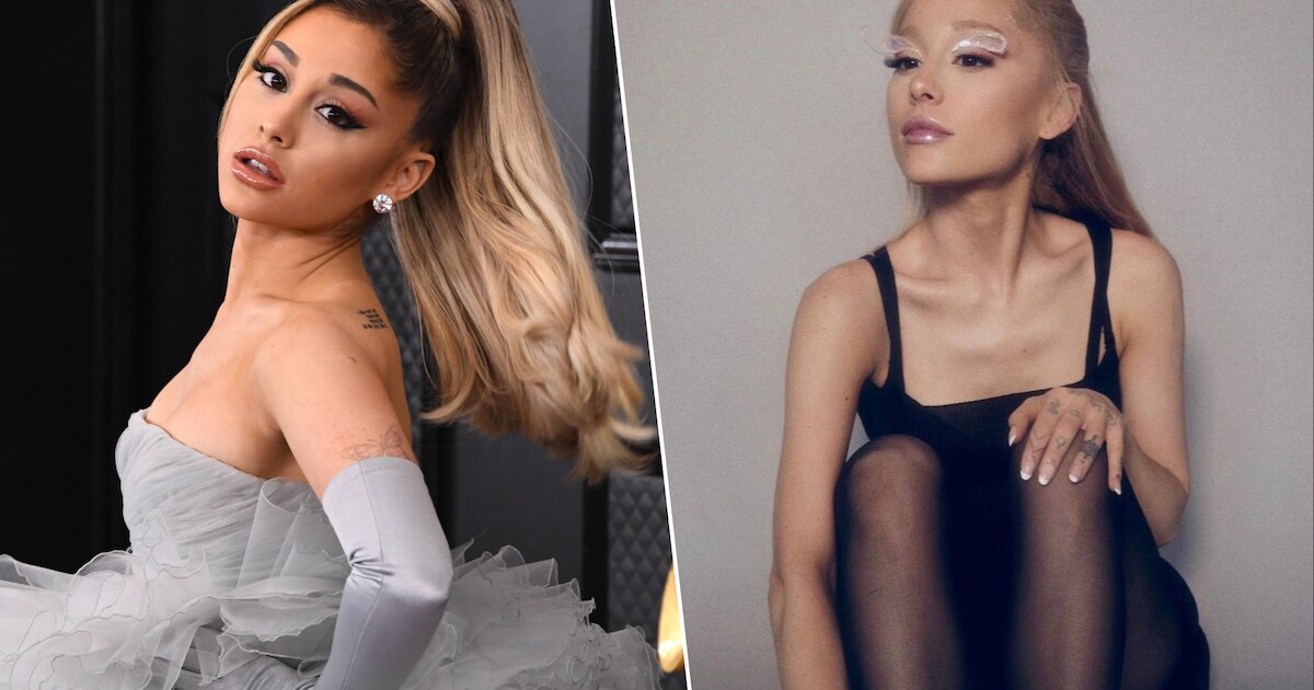 Ariana Grande reageert op kritiek dat ze te dun is: “Je weet soms niet wat andere mensen ...