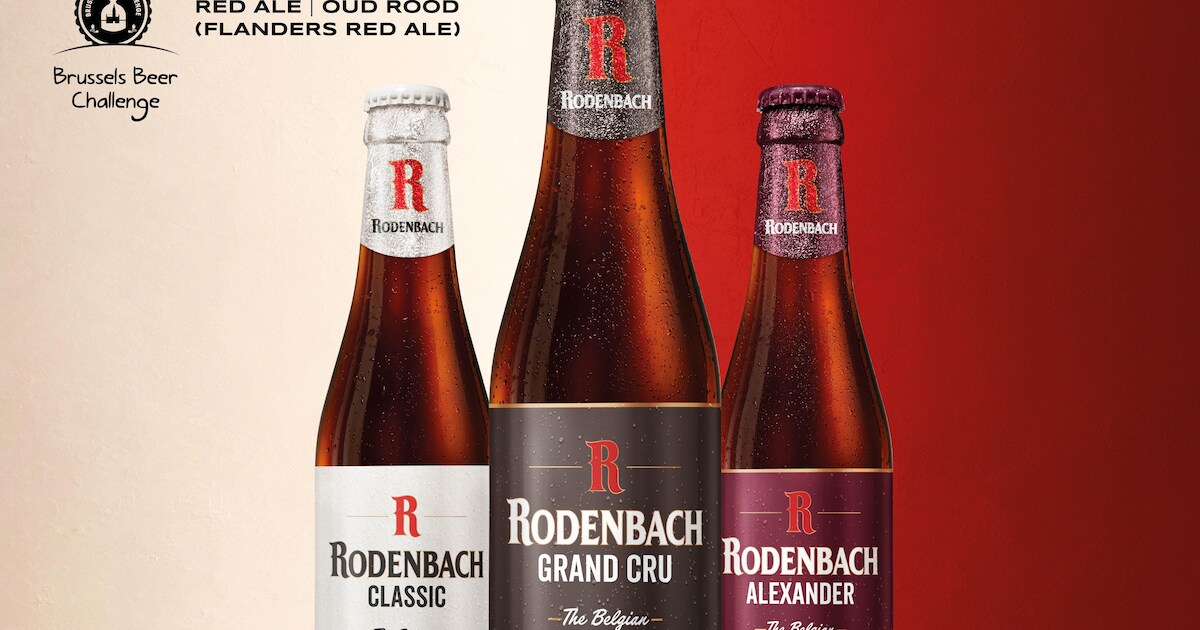 Brouwerij Rodenbach pakt brons, zilver én goud op Brussels Beer ...