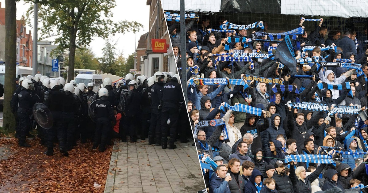 Hooligans dan toch veroordeeld voor rellen na match Club Brugge-Antwerp ...