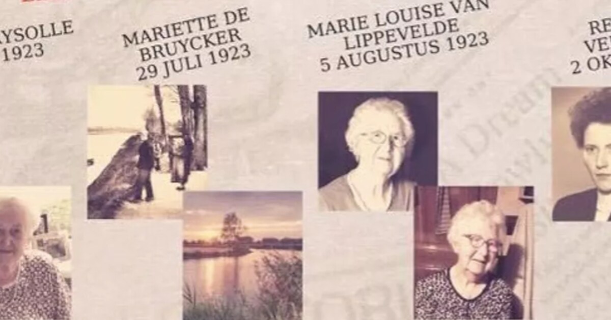 Stoet voor vier kranige 100-jarigen op Oud Dorp: “Nooit eerder zoveel ...