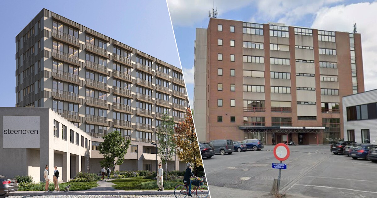 Van leegstaand kantoor naar studentencomplex met 126 kamers: project ...