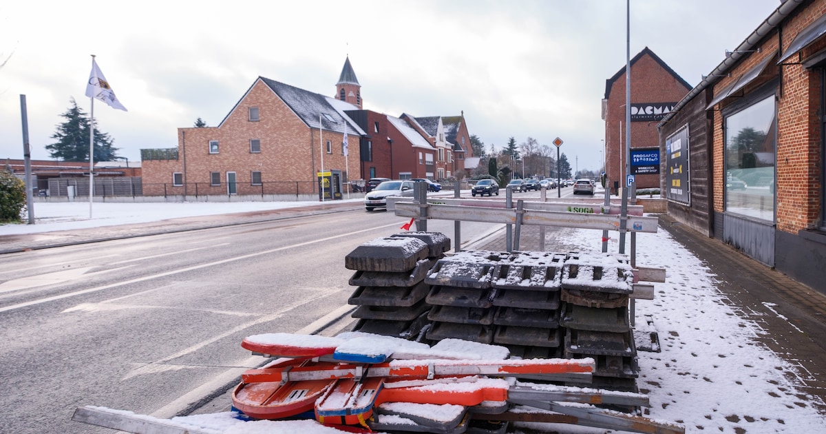 Werken op Mechelsesteenweg een week uitgesteld door vriesweer | Lier ...