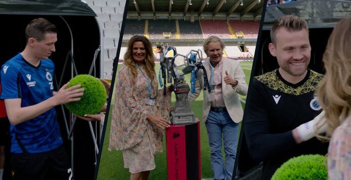 Nonkel Willy en tante Delphine uit ‘Nonkels’ op bezoek bij kampioen ...