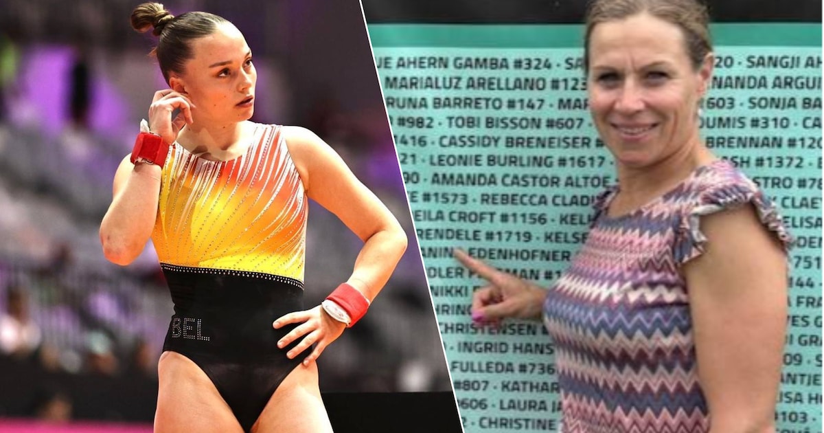 De straffe sportgenen van WK-turnster Jade Vansteenkiste: mama Evelyn vliegt wereld rond na ...