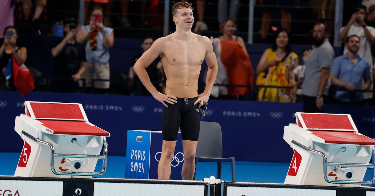 Vergeet even Mbappé of Wembanyama: zwemmer Léon Marchand is dé chouchou ...