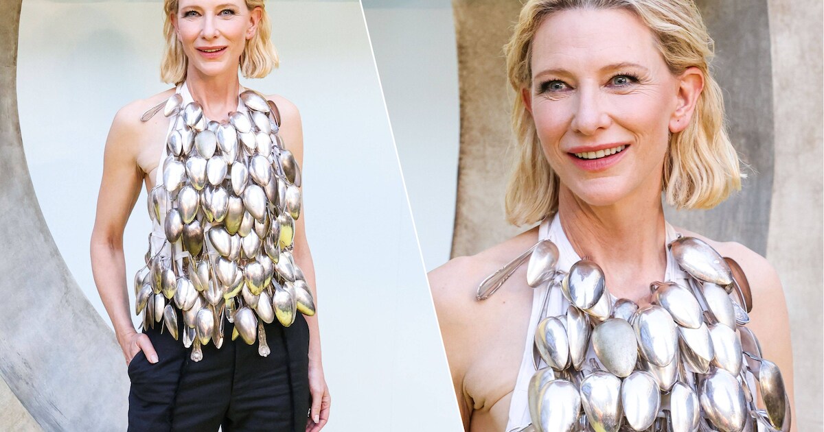 KIJK. Cate Blanchett steelt de show in rinkelend lepeltopje: “Waarom ...