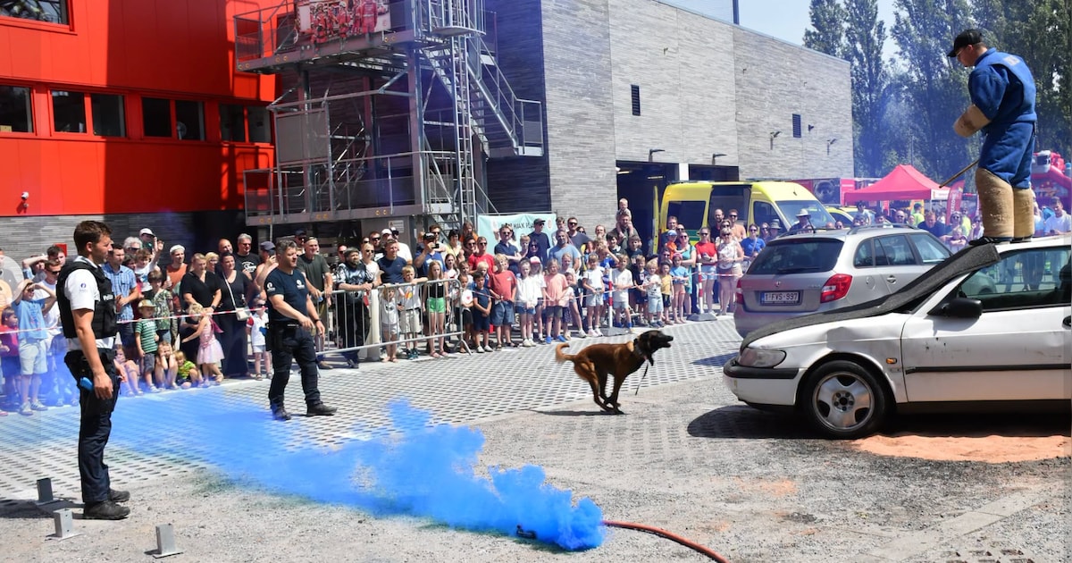 Hulpdiensten zetten deuren zondag open tijdens opendeurdag in Melle ...