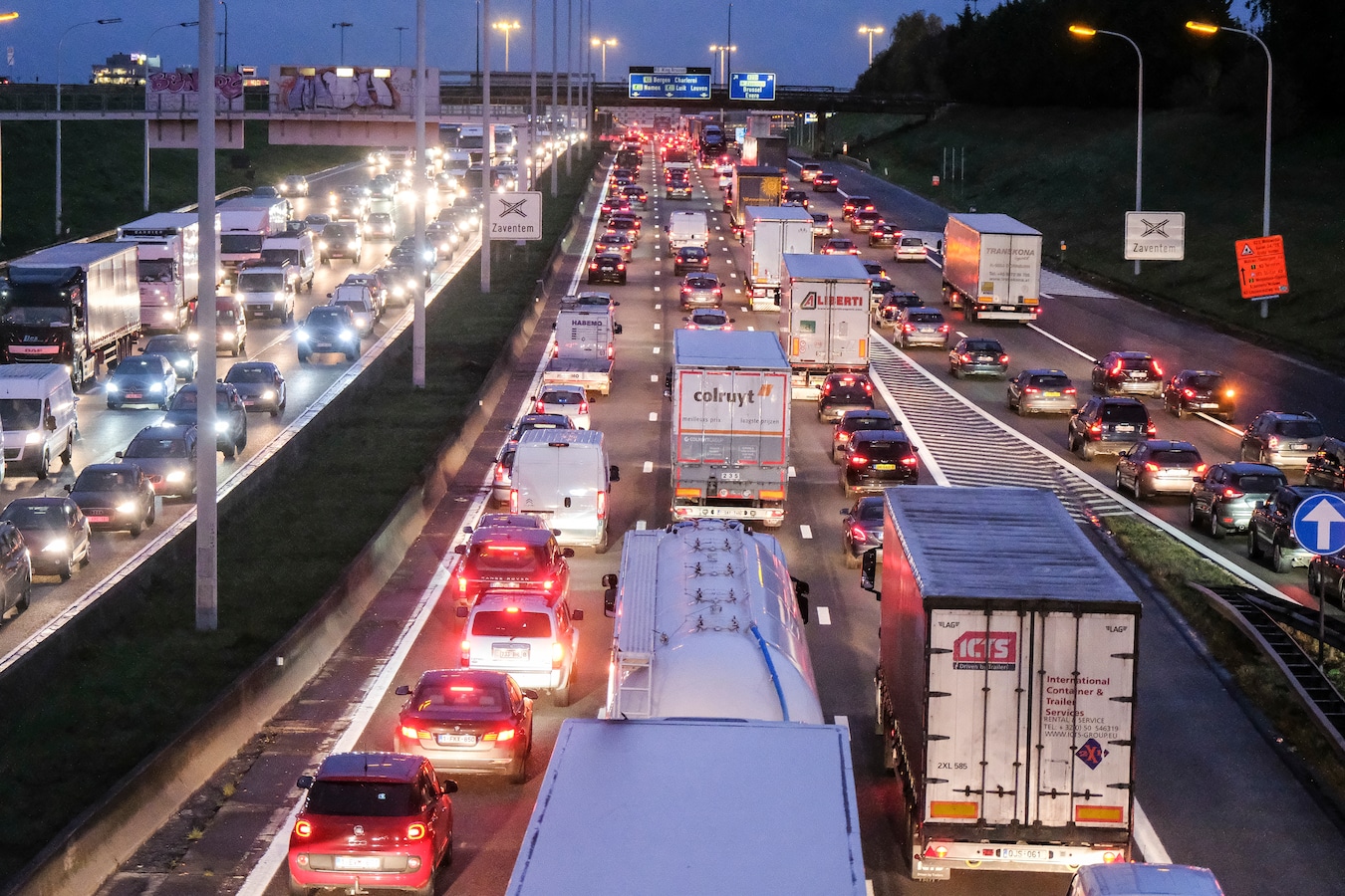 Herinrichting zone Zaventem op Brusselse Ring start in 2026: Vlaanderen ...