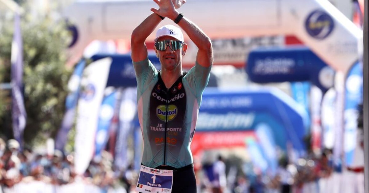 Pieter Heemeryck op het podium, Frederik Van Lierde negende in laatste internationale triatlon ...