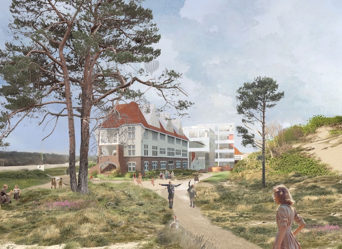 Nieuw gebouw voor scholen in Zeepreventorium: “We willen graag ...