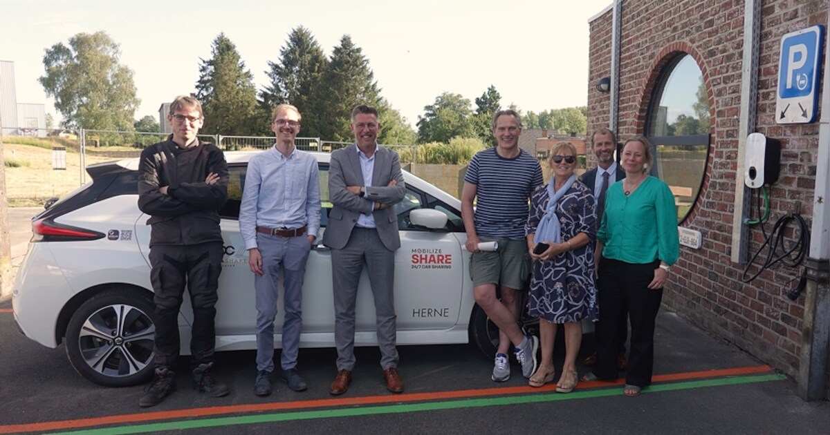 Eerste elektrische deelwagen beschikbaar in Herne | Regio | HLN.be